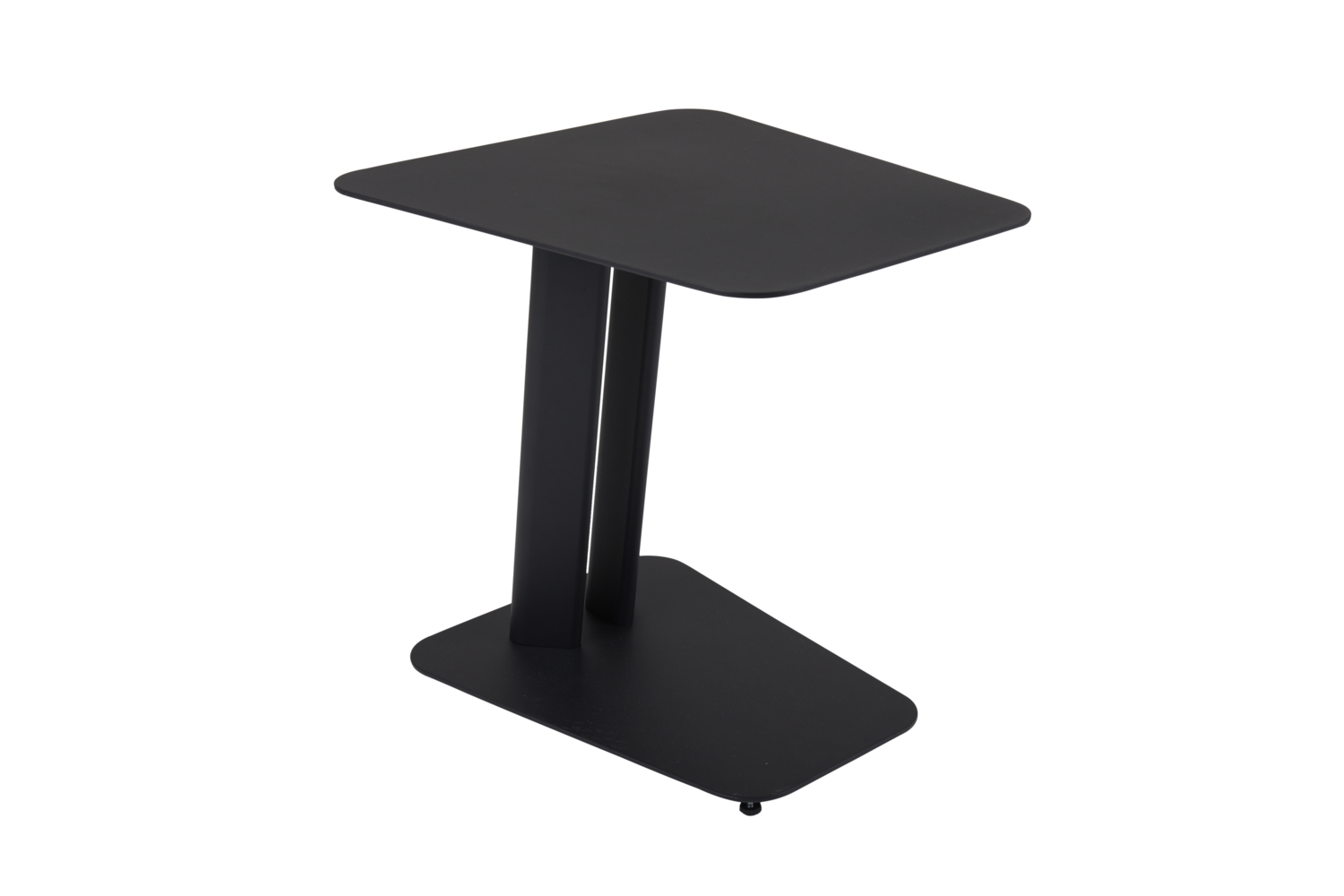 Slide side table Black | Brafab